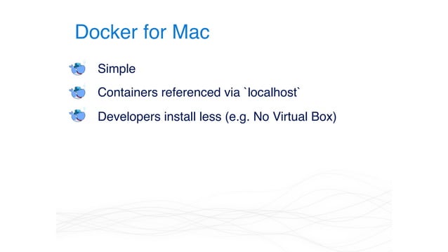 "workstation up" - Docker Development at Flow | PPT