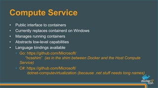 DockerCon17 - Beyond the backslash | PPTX