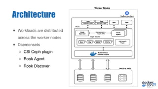 Building stateful applications on Kubernetes with Rook | PPT