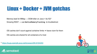 OOPs, OOMs, oh my! Containerizing JVM apps | PPT