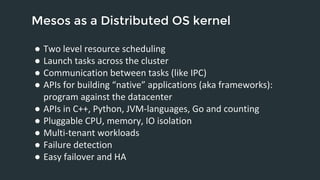 Building Web Scale Apps with Docker and Mesos by Alex Rukletsov (Mesosphere) | PPT