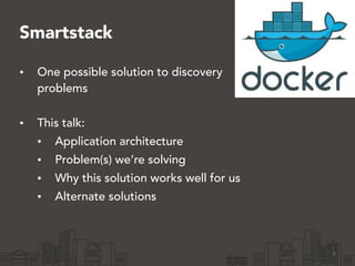 Building a smarter application stack - service discovery and wiring for Docker | PDF | Cloud ...