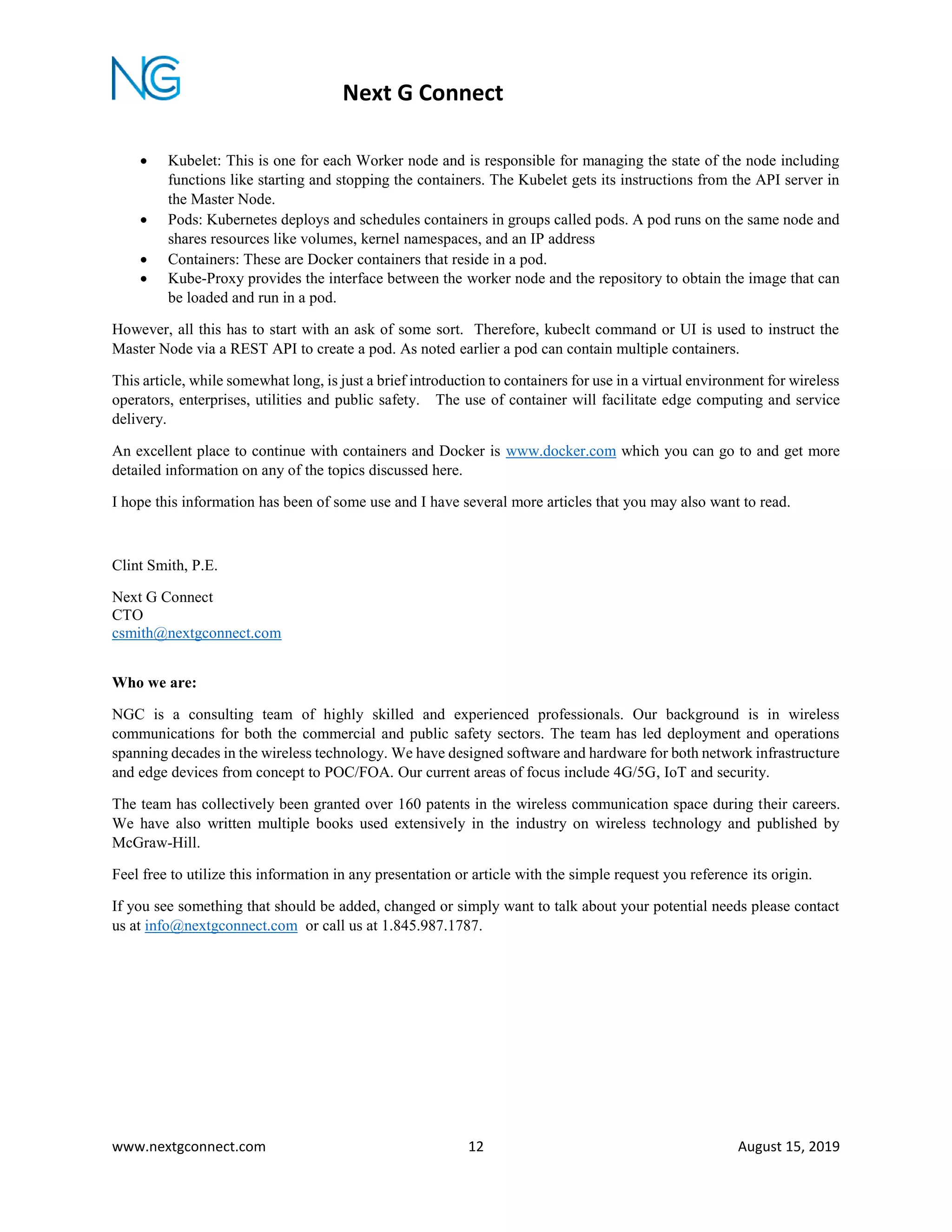 Docker containers for wireless networks explained | PDF