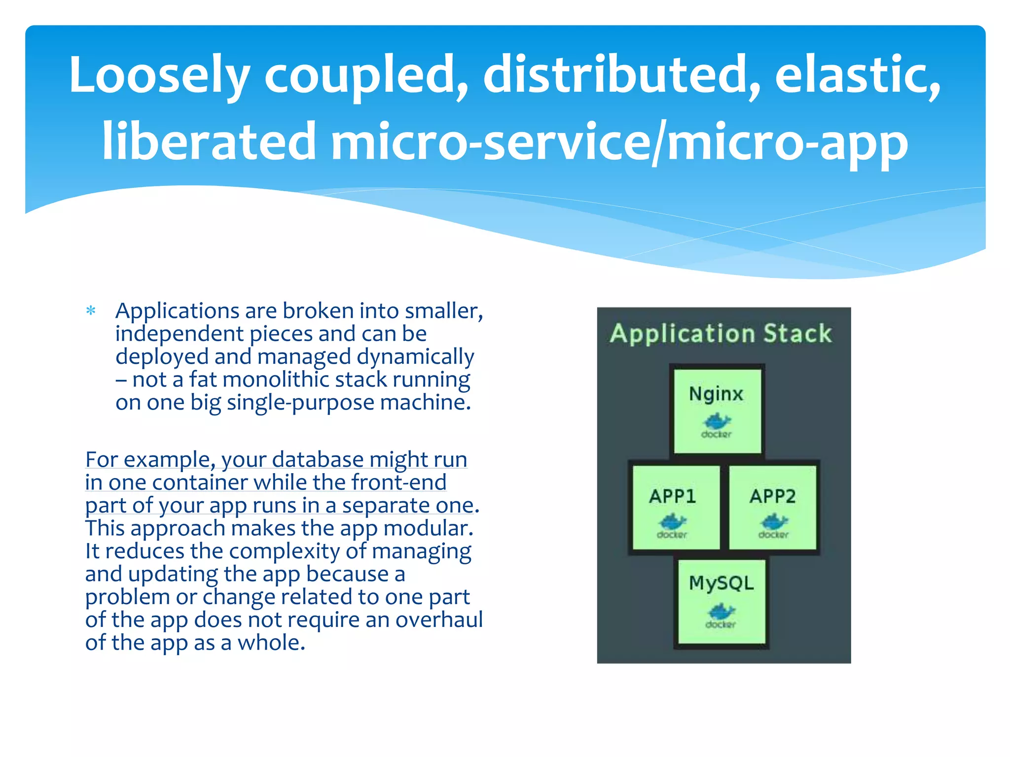 Docker containers intro | PPT