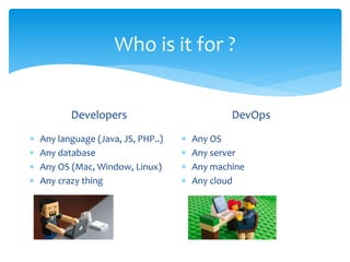 Docker containers intro | PPTX