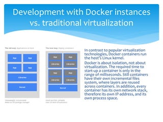 Docker containers intro | PPTX