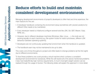Development-Environment Up & Running with Docker | PPT