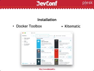 Docker Practical Use Cases | PPT