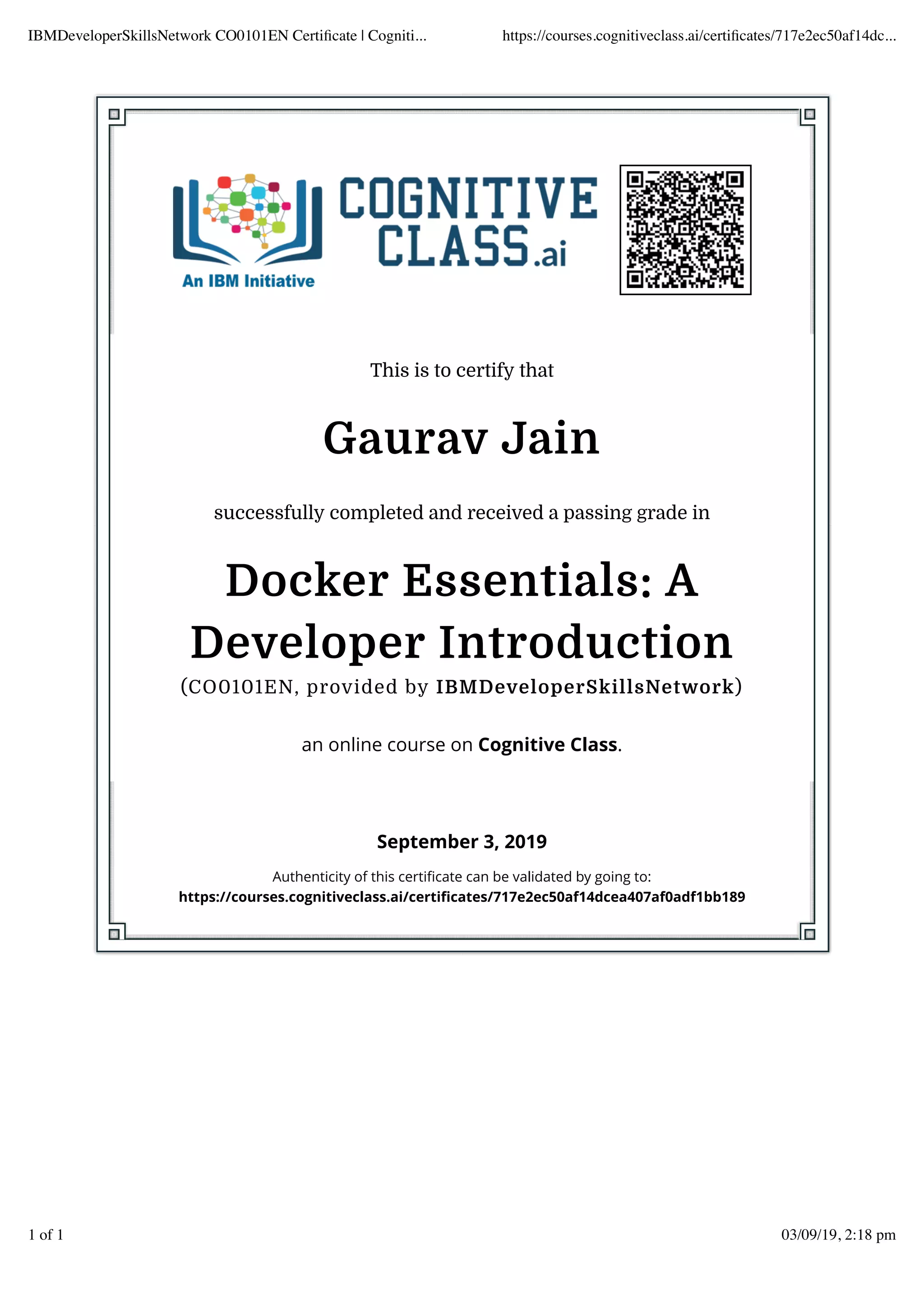 Docker Essentials Pdf Technology And Computing