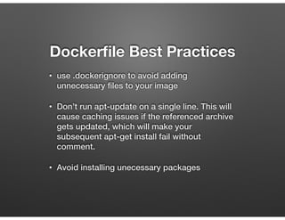 Dockerfile | PDF
