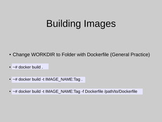 Dockerfiles & Best Practices | PPT