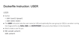 Presentation on the Dockerfile by Techserver | PPT
