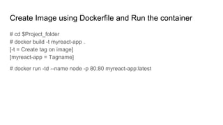Presentation on the Dockerfile by Techserver | PPT