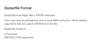 Presentation on the Dockerfile by Techserver | PPT