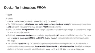 Presentation on the Dockerfile by Techserver | PPT