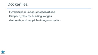 Introduction to dockerfile, SF Peninsula Software Development Meetup @Guidewire | PPTX ...
