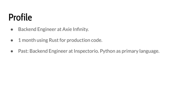 Dockerfile for rust project | PPT