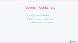 Docker, microservices & You | PPT