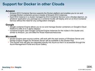 IBM Container Service Overview | PPTX