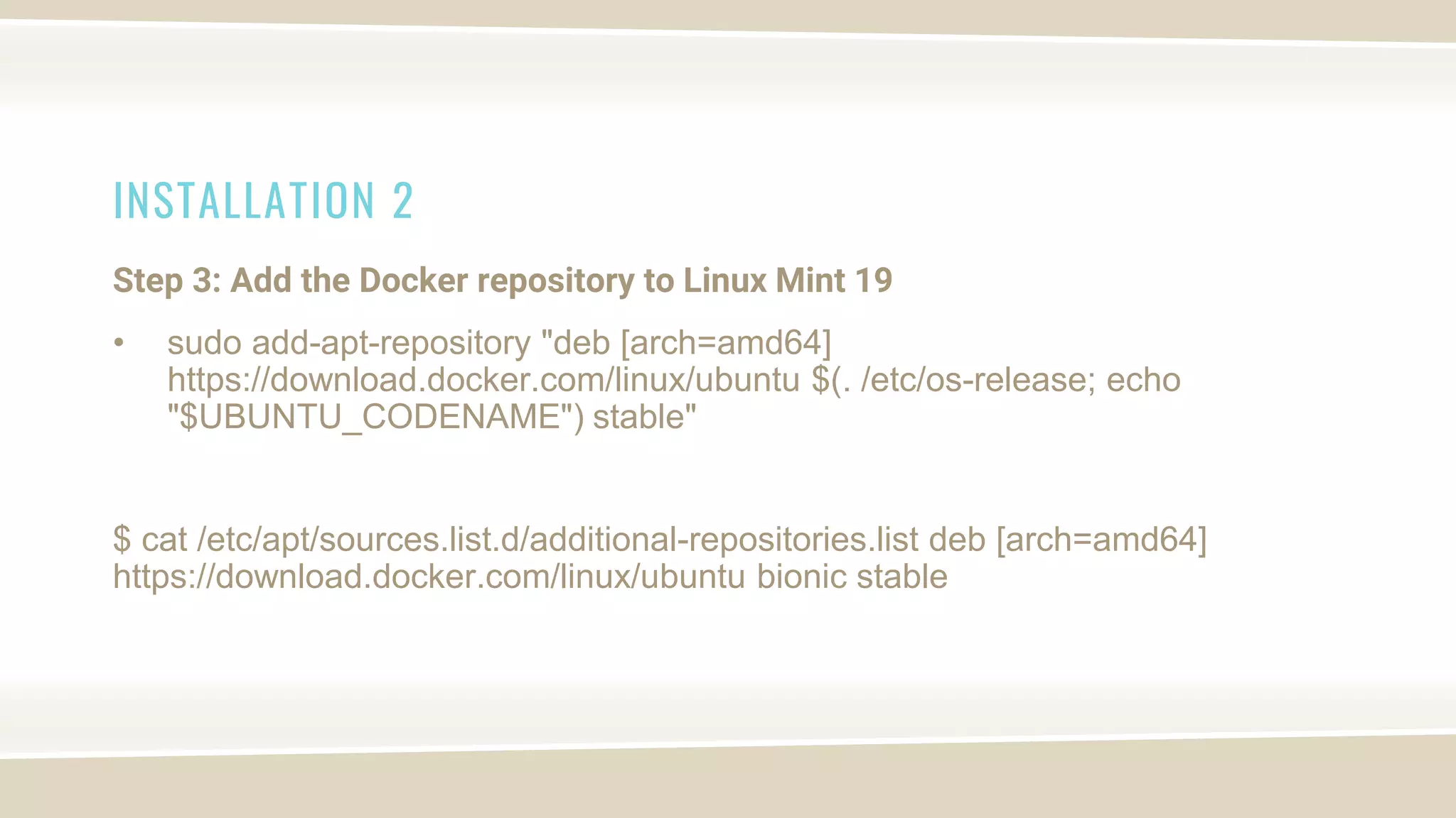 Docker For Dev Pptx Operating Systems Computer Software And