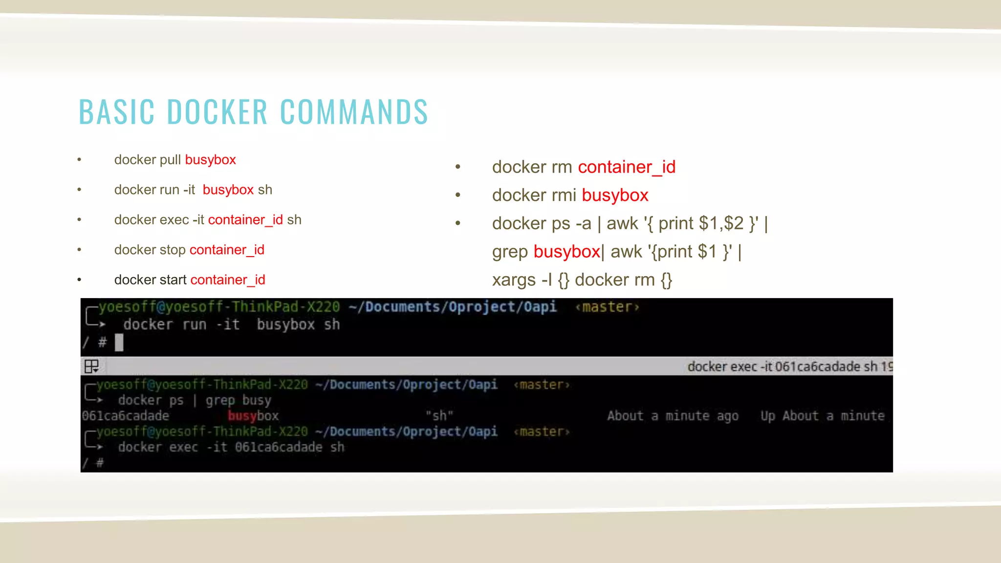 Docker For Dev Pptx Operating Systems Computer Software And