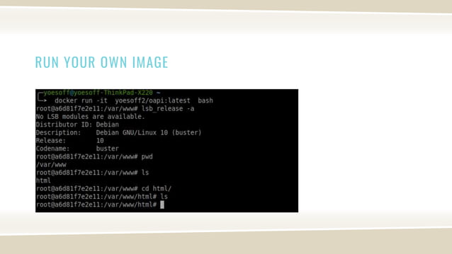 Docker For Dev Pptx Operating Systems Computer Software And