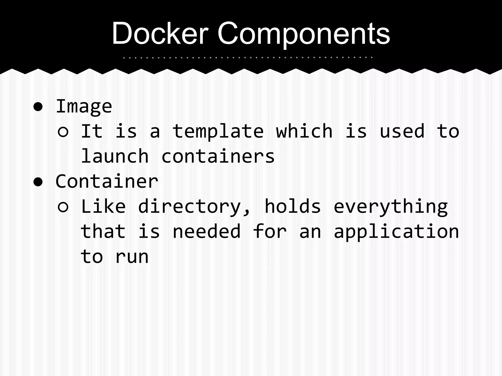 Docker for dummies | PPTX