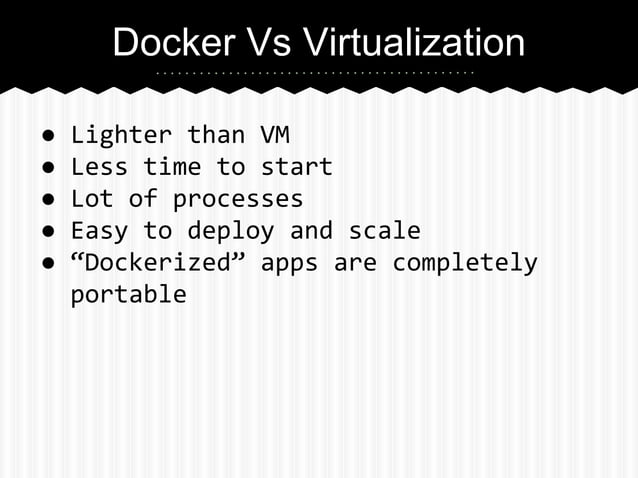 Docker For Dummies Ppt