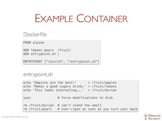 Docker Forensics | PDF | Operating Systems | Computer Software and Applications