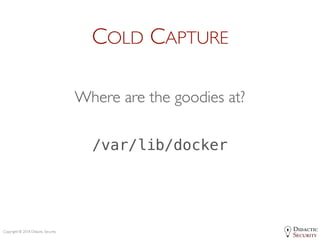 Docker Forensics | PDF | Operating Systems | Computer Software and Applications