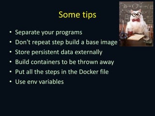 Docker for everything | PPT