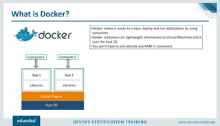 Docker For Windows | Setting Up Docker On Windows | Edureka | PDF | Operating Systems | Computer ...