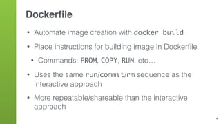 Optimizing Docker Images | PDF