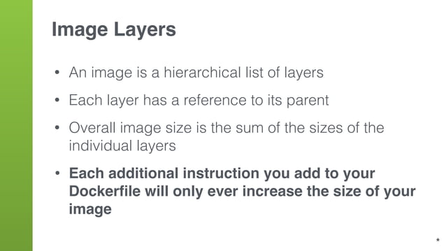 Optimizing Docker Images | PPT