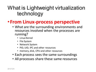 Lightweight Virtualization Docker in Practice | PPT