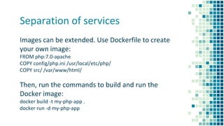 Docker in production | PPTX | Operating Systems | Computer Software and ...