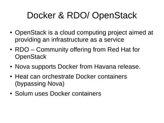Docker integration | PPT