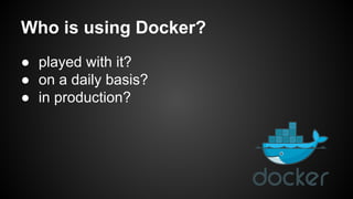 Docker intro | PDF