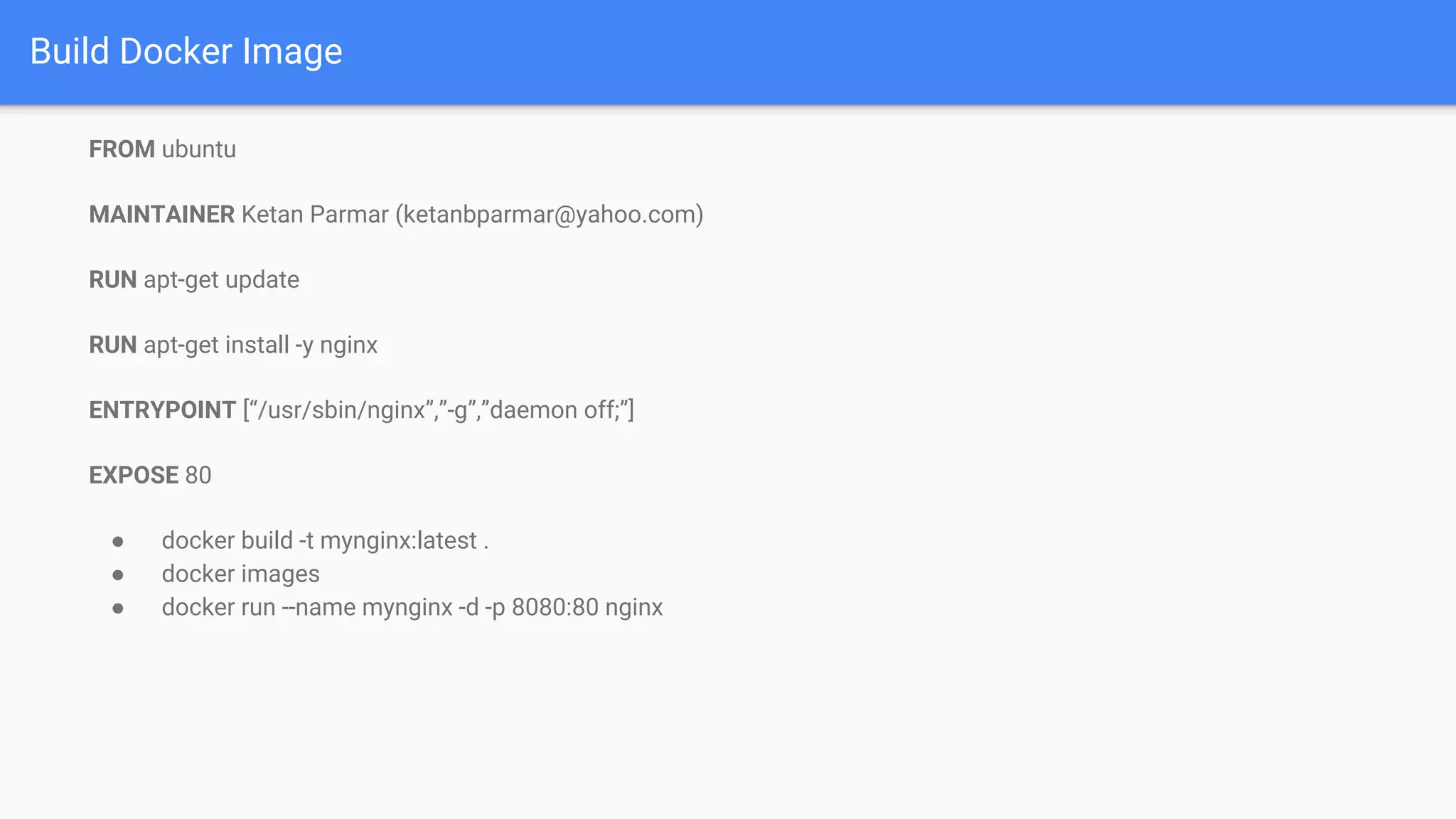 Introduction Of Docker And Docker Compose Ppt