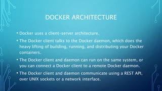 Docker introduction (1) | PPTX