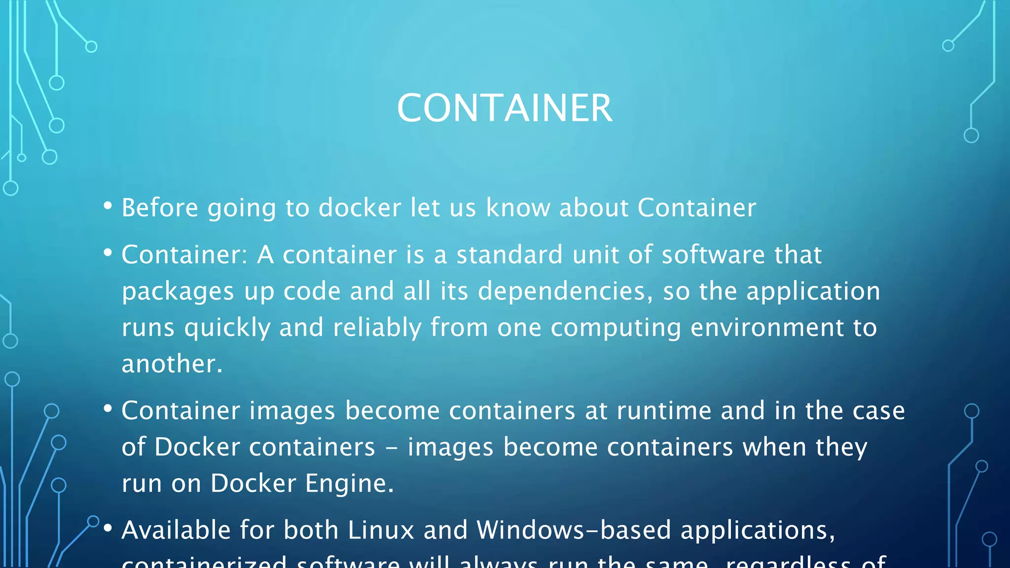 Docker introduction (1) | PPT