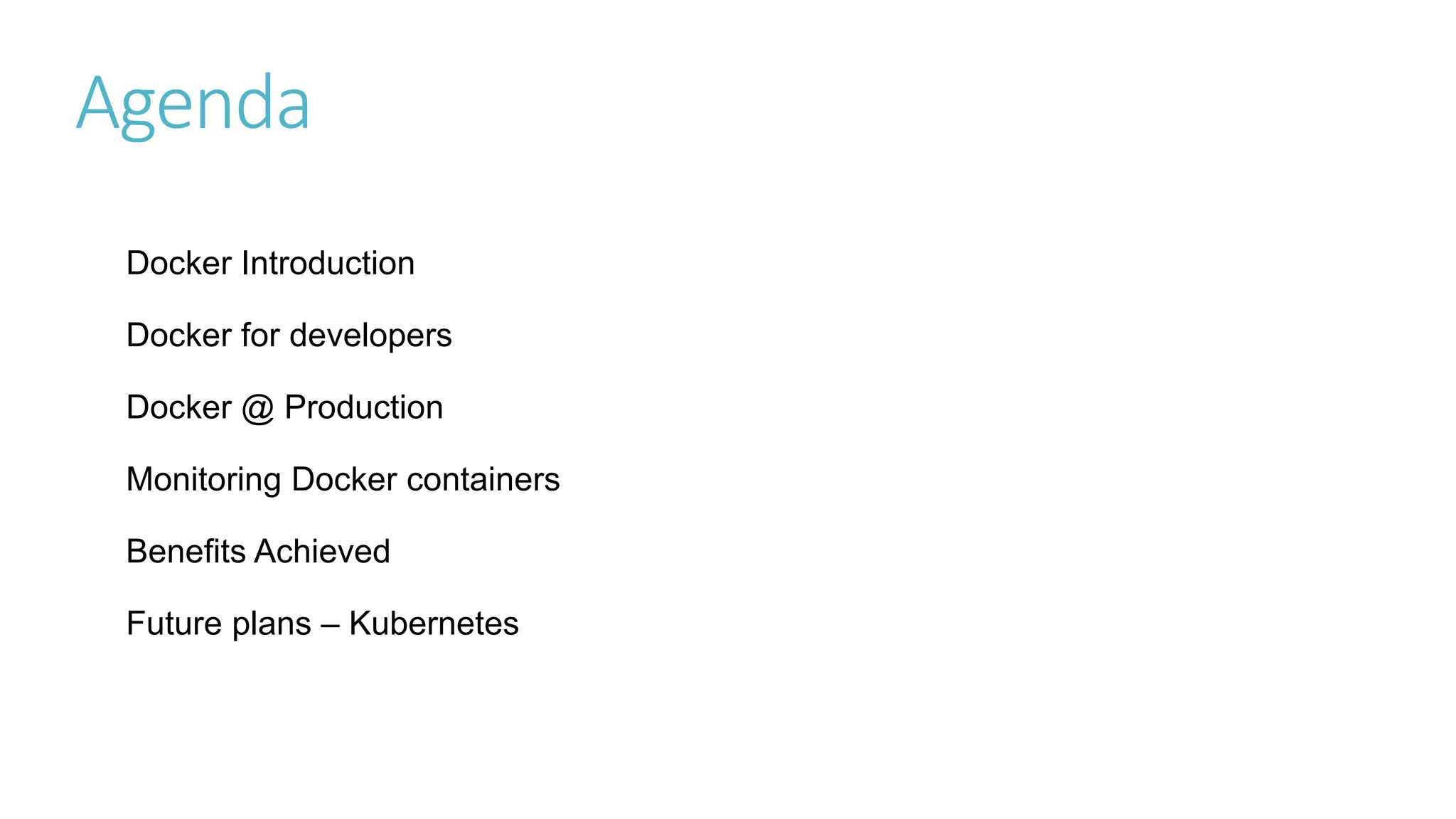 Docker introduction & benefits | PPTX | Operating Systems | Computer Software and Applications