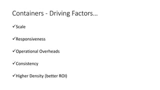 Dockerization of Azure Platform | PPT