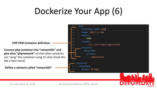 Dockerize Your Web Application Stack - Salman El Farisi | PPT