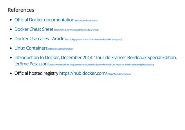 Dockerizing development workflow | PPT