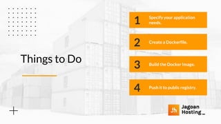 Dockerizing react app | PPT