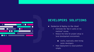 Dockerizing your java development environment | PPTX