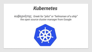 Docker & Kubernetes intro | PPTX
