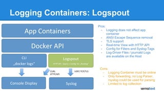 Docker Logging Webinar | PPT