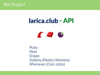 Ruby applications in real life | PPT